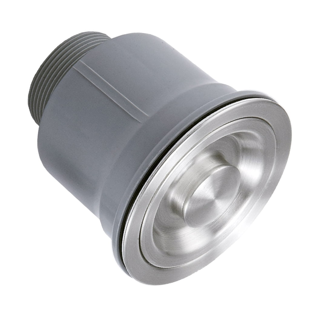 2PCS Multipurpose Kitchen Sink Strainer Set With Deep Basket Stoppers for Bathroom And Kitchen ...