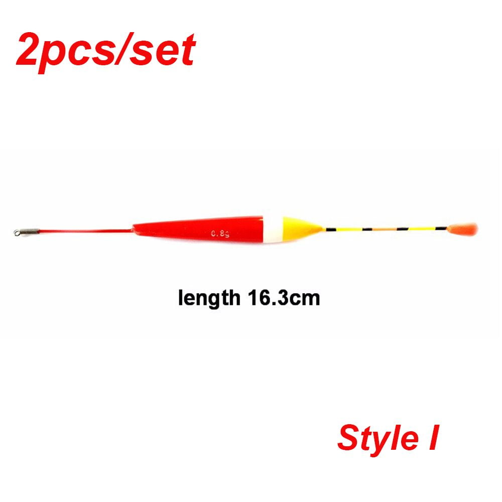 2PCS New Assorted Sizes Fluctuate Slip Drift Tube Floats Bobbers ...