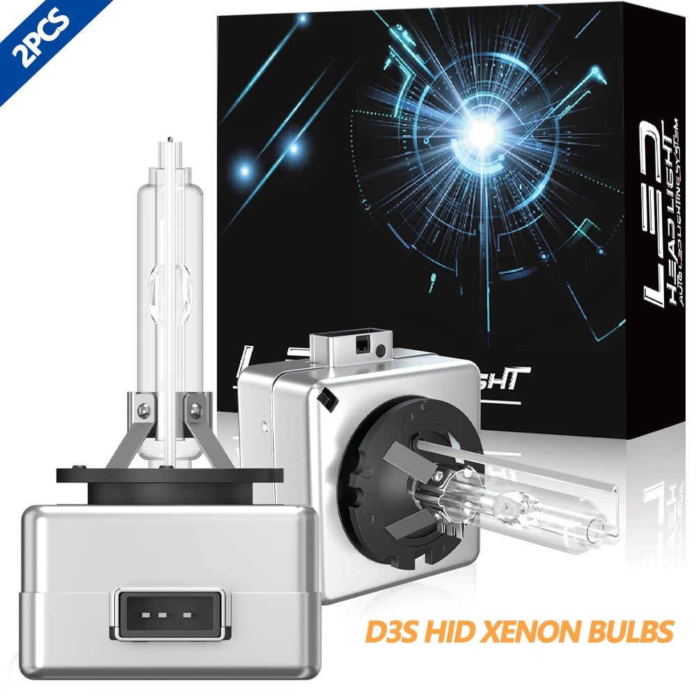 2PCS New D3S White 66340 66340HBI 42403 42302 HID Xenon Headlight Bulbs ...