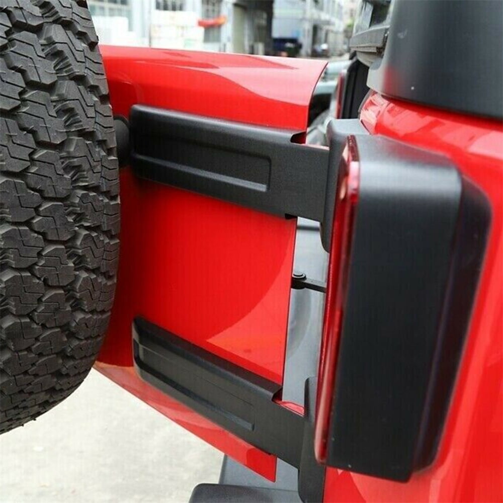 2PCS New Tail Gate Hinge Covers For Jeep Wrangler JK JKU Sport Rubicon ...