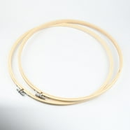 Embroidery Hoops, Bamboo Hoops with Adjustable Screw for Home Ornaments ...