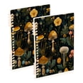 2PCS Notebook 8.3x5.7x0.4 Inch Journey Note Diary Hardcover Notebook 60 ...