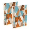 2PCS Notebook 8.3x5.7x0.4 Inch Journey Note Diary Hardcover Notebook 60 ...