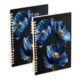 2PCS Notebook 8.3x5.7x0.4 Inch Journey Note Diary Hardcover Notebook 60 ...