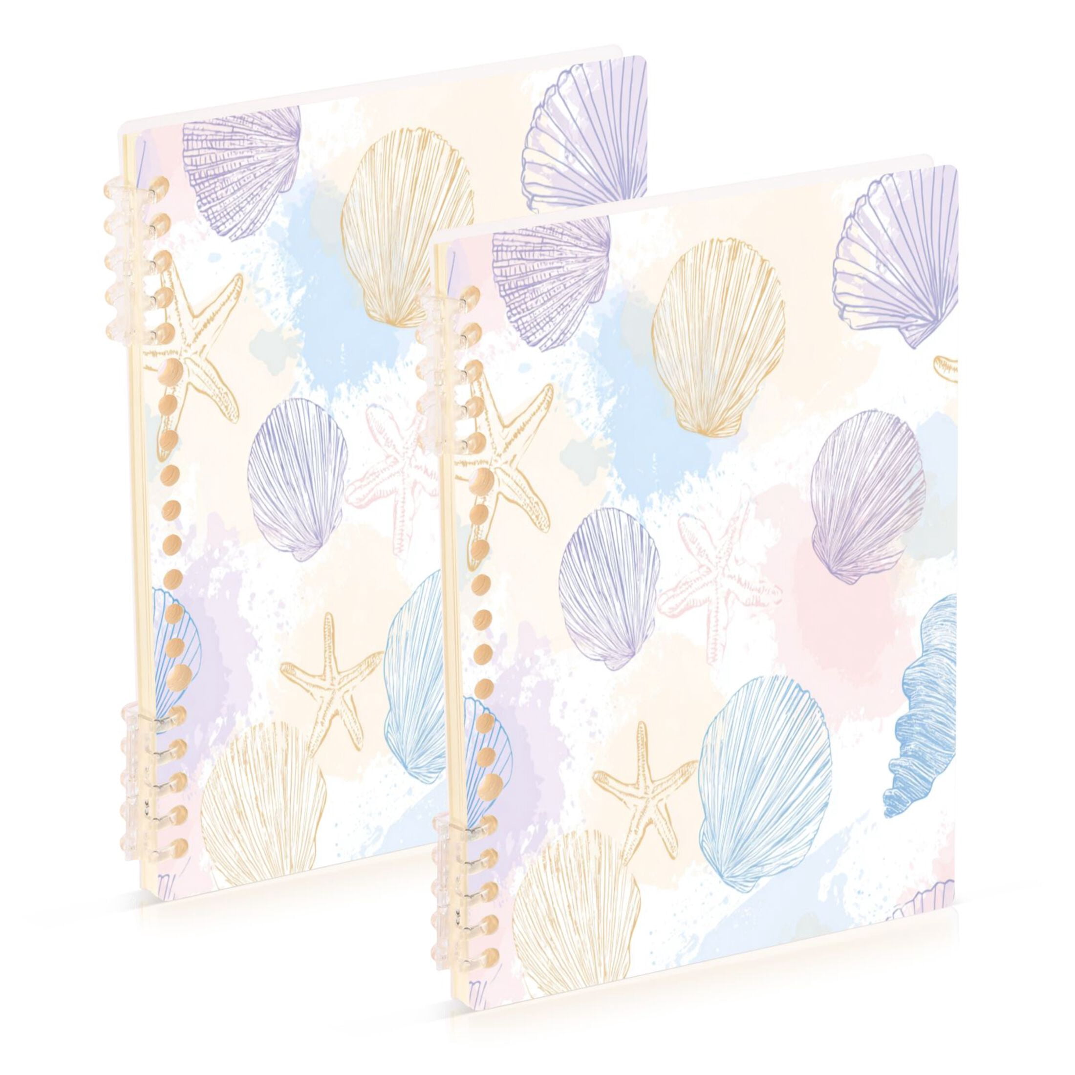 2PCS Notebook 8.3x5.7x0.4 Inch Journey Note Diary Hardcover Notebook 60 ...