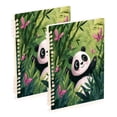 2PCS Notebook 8.3x5.7x0.4 Inch Journey Note Diary Hardcover Notebook 60 ...