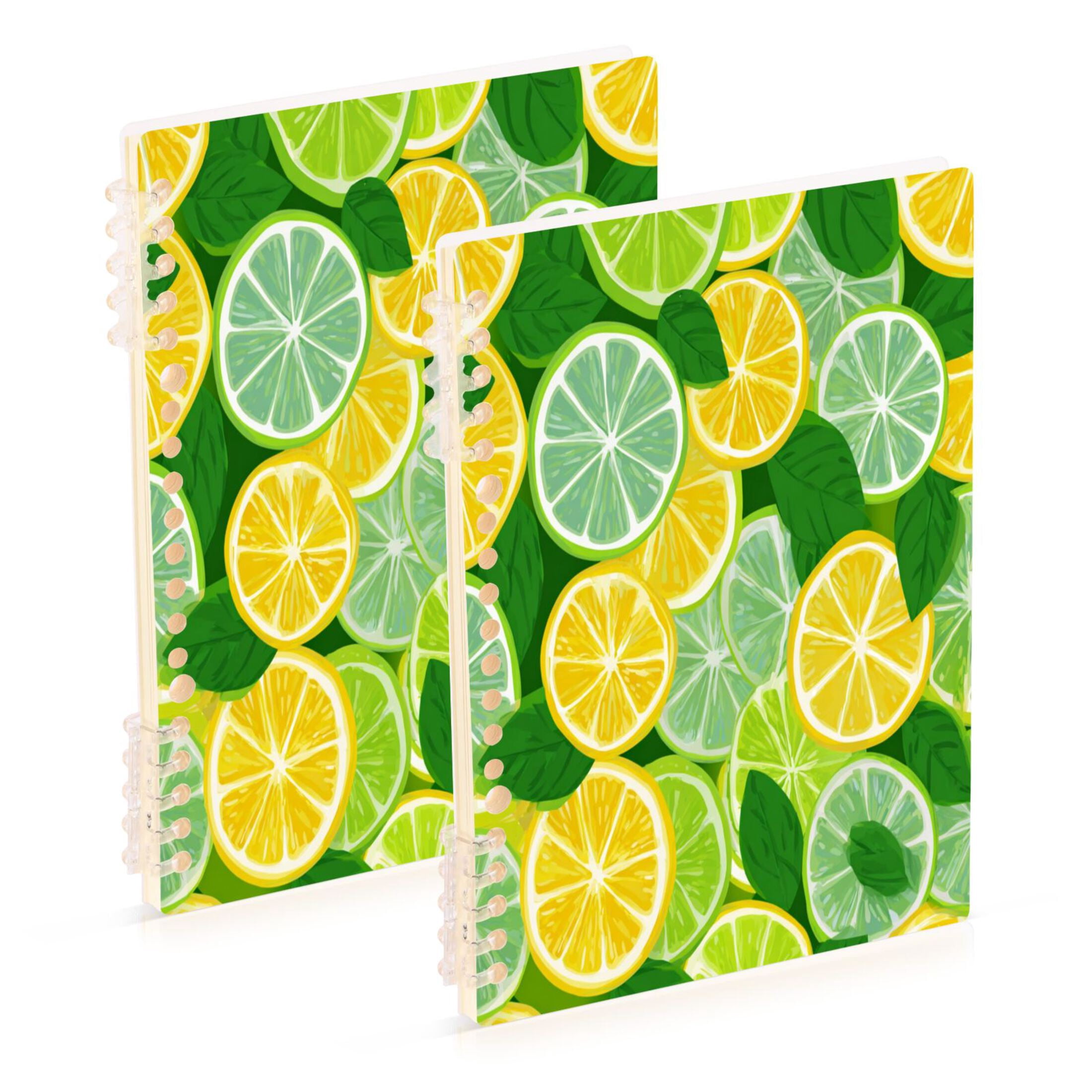 2PCS Notebook 8.3x5.7x0.4 Inch Journey Note Diary Hardcover Notebook 60 ...