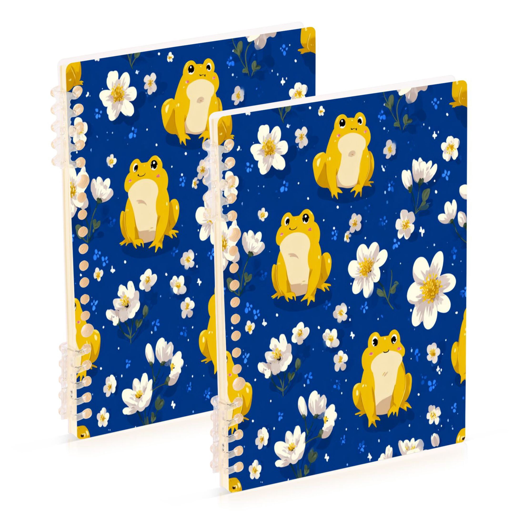 2PCS Notebook 8.3x5.7x0.4 Inch Journey Note Diary Hardcover Notebook 60 ...