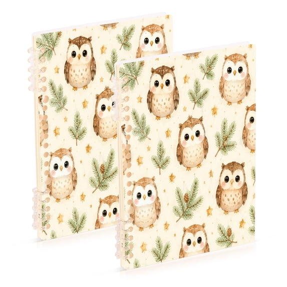 2PCS Notebook 8.3x5.7x0.4 Inch Journey Note Diary Hardcover Notebook 60 ...