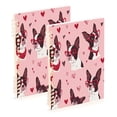 2PCS Notebook 8.3x5.7x0.4 Inch Journey Note Diary Hardcover Notebook 60 ...