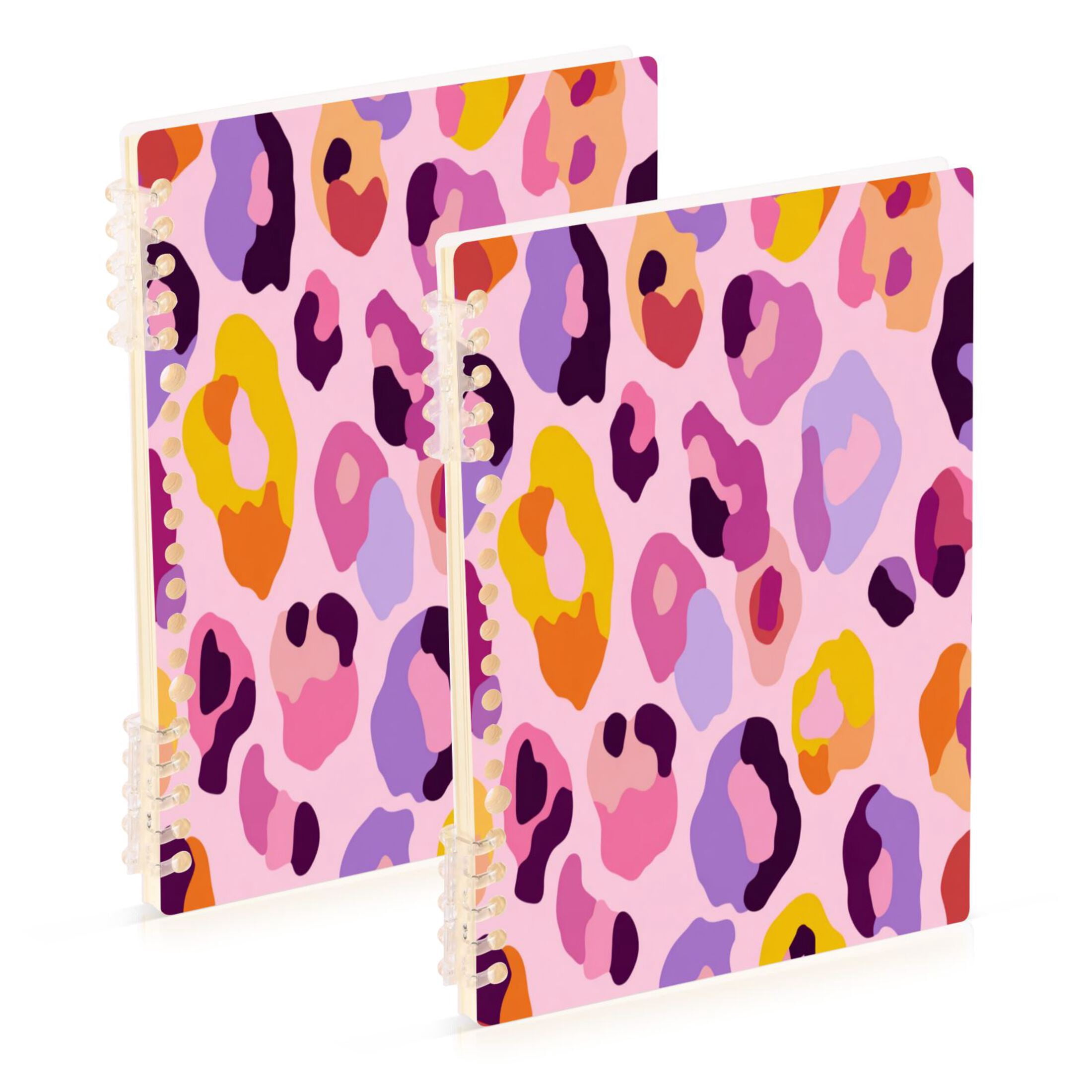 2PCS Notebook 8.3x5.7x0.4 Inch Journey Note Diary Hardcover Notebook 60 ...