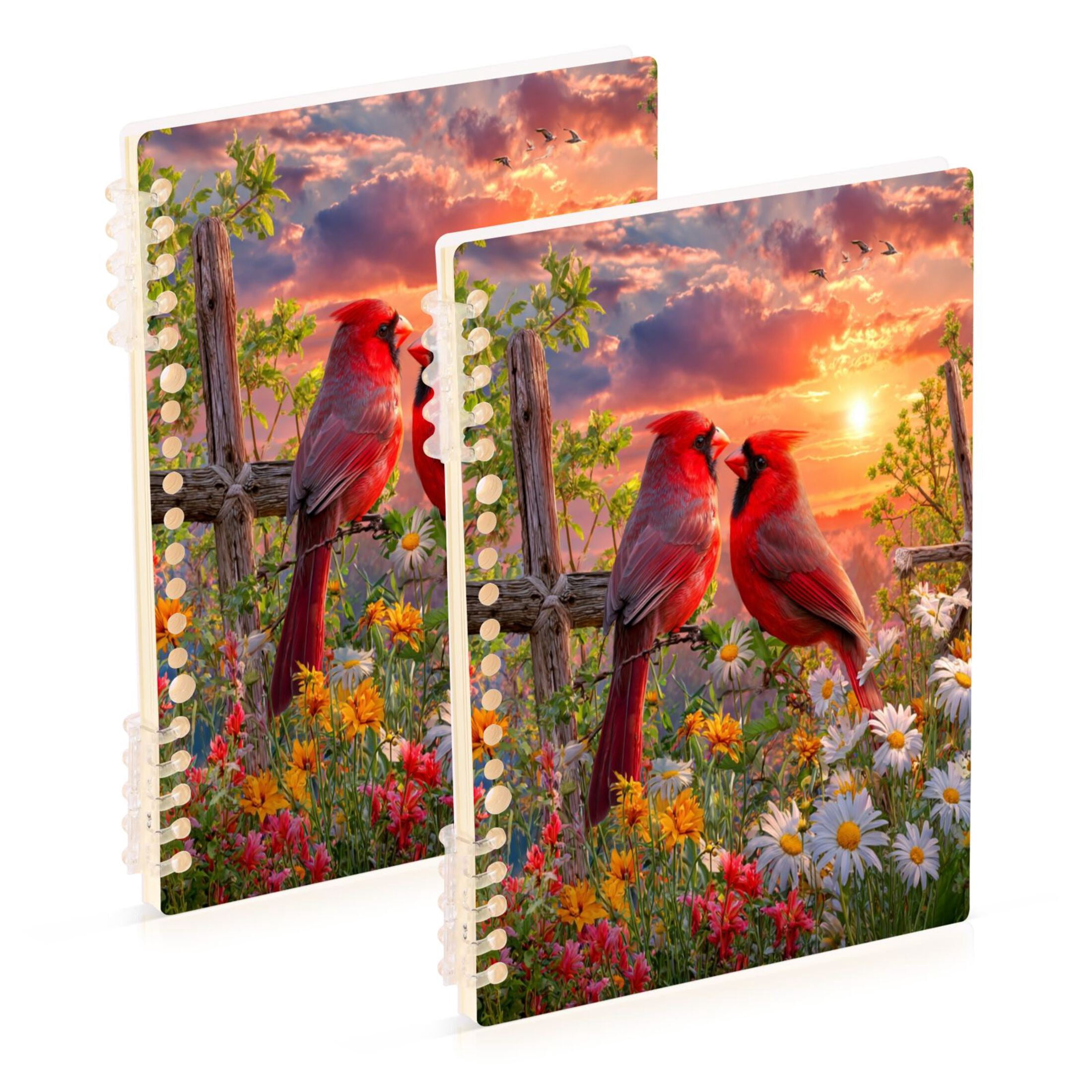 2PCS Notebook 8.3x5.7x0.4 Inch Journey Note Diary Hardcover Notebook 60 ...