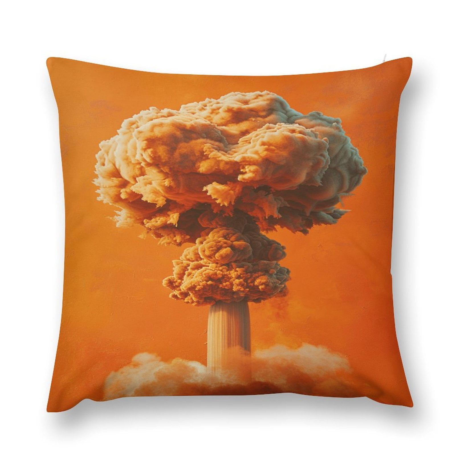 2PCS Nuclear Mushroom Cloud Throw Pillow Covers 18x18 Decorative ...