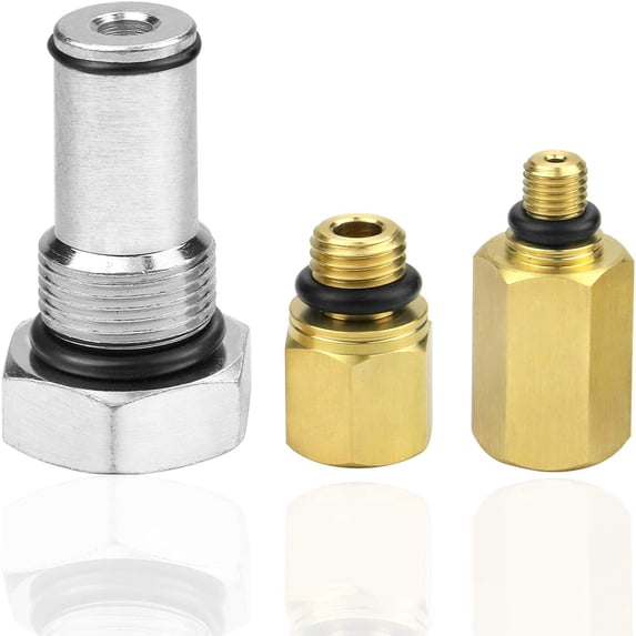 2PCS Oil Rail Adapters Kits and 1 PC 6.0 High Pressure Oil Pump IPR ...