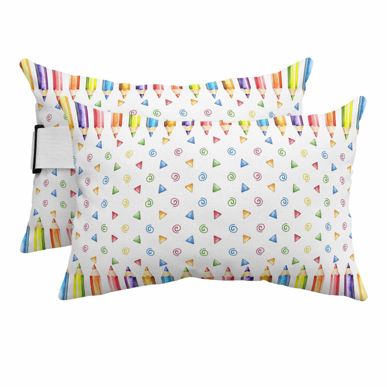 2PCS Outdoor Pillow for Chaise Lounge Chair Back-to-school Season ...