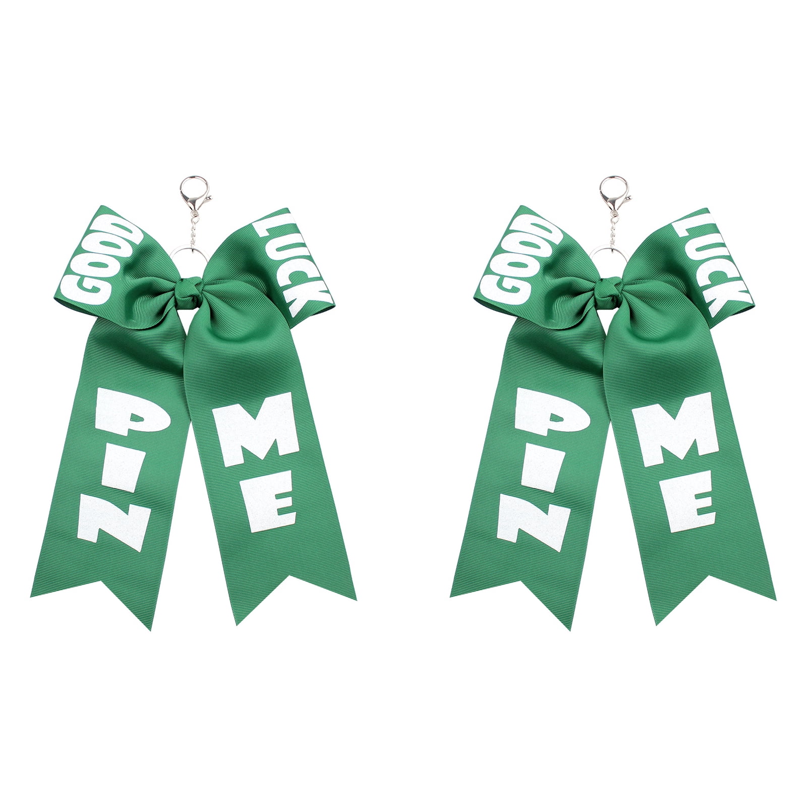 2PCS Oversized Cheerleader Key Chains Stylish Bowknot Shape With ...