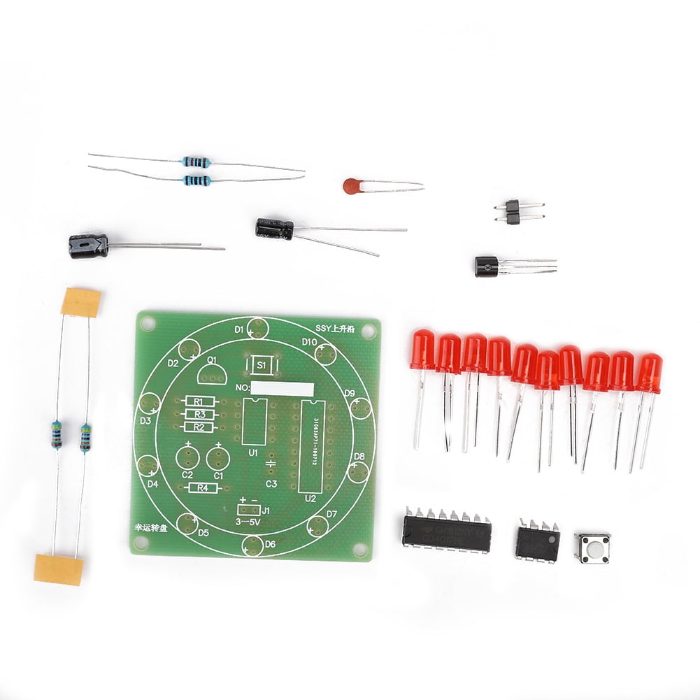 2PCS PCB Board Electronic Lucky Turntable Kits Production Kits Fun ...