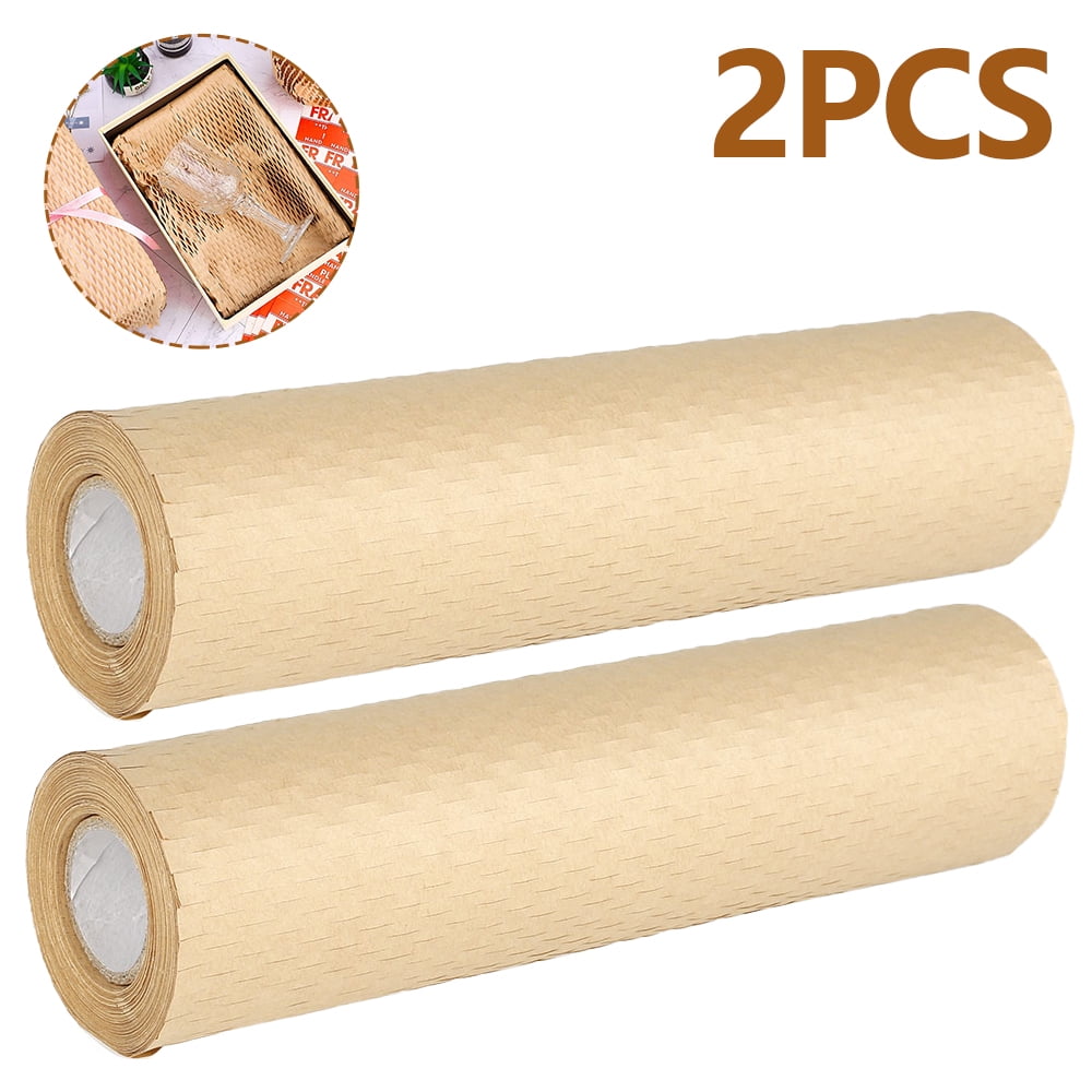 2PCS Packaging Paper Honeycomb Cushioning Wrapping Roll Paper ...