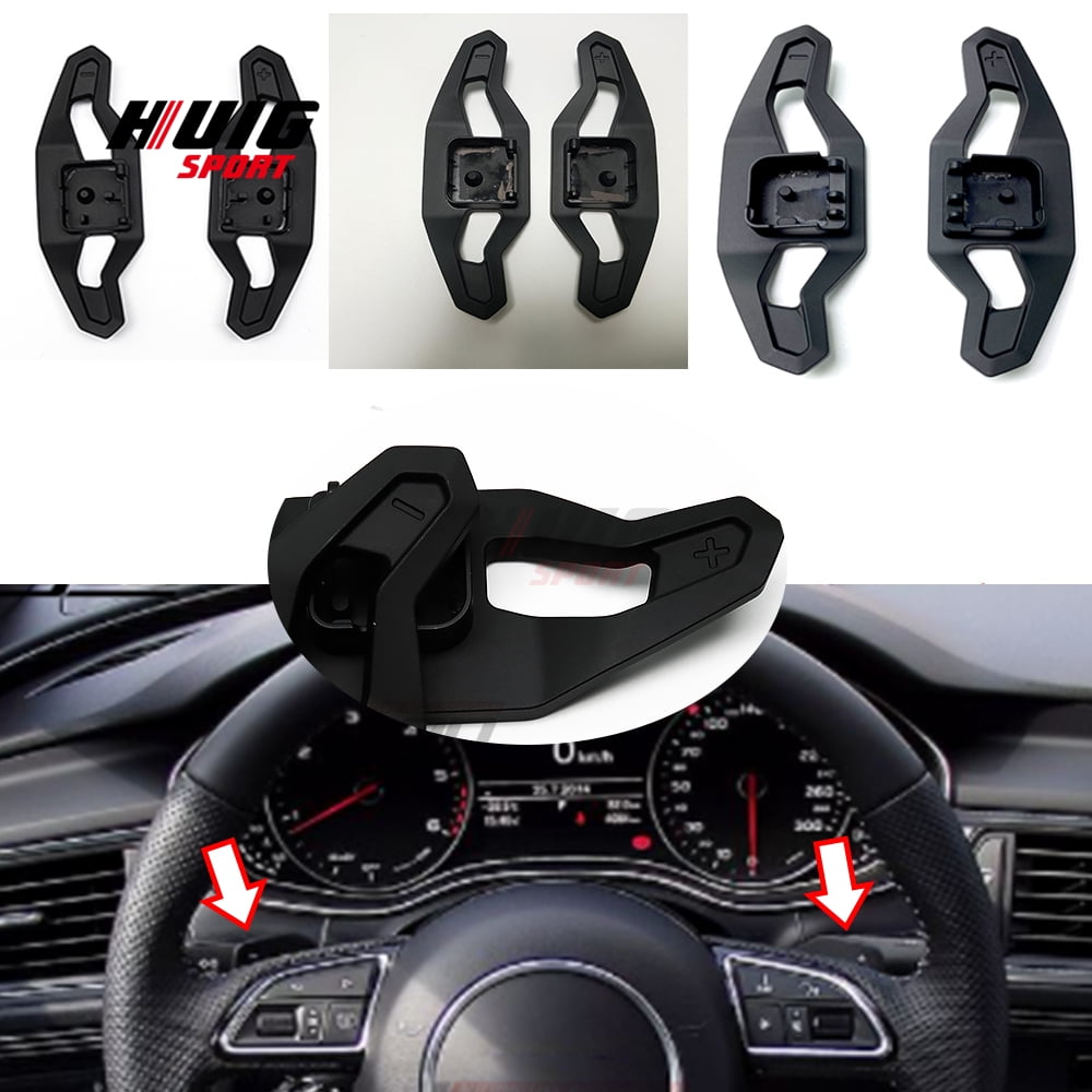 2PCS Paddle Shifter For Audi A3 8V S3 RS3 A4 S4 A5 S5 RS4 B8 B9 A6 A7 ...