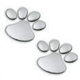 2PCS Pet Paw Footprints Emblem Car Truck Decor Sticker Decal - Walmart.com