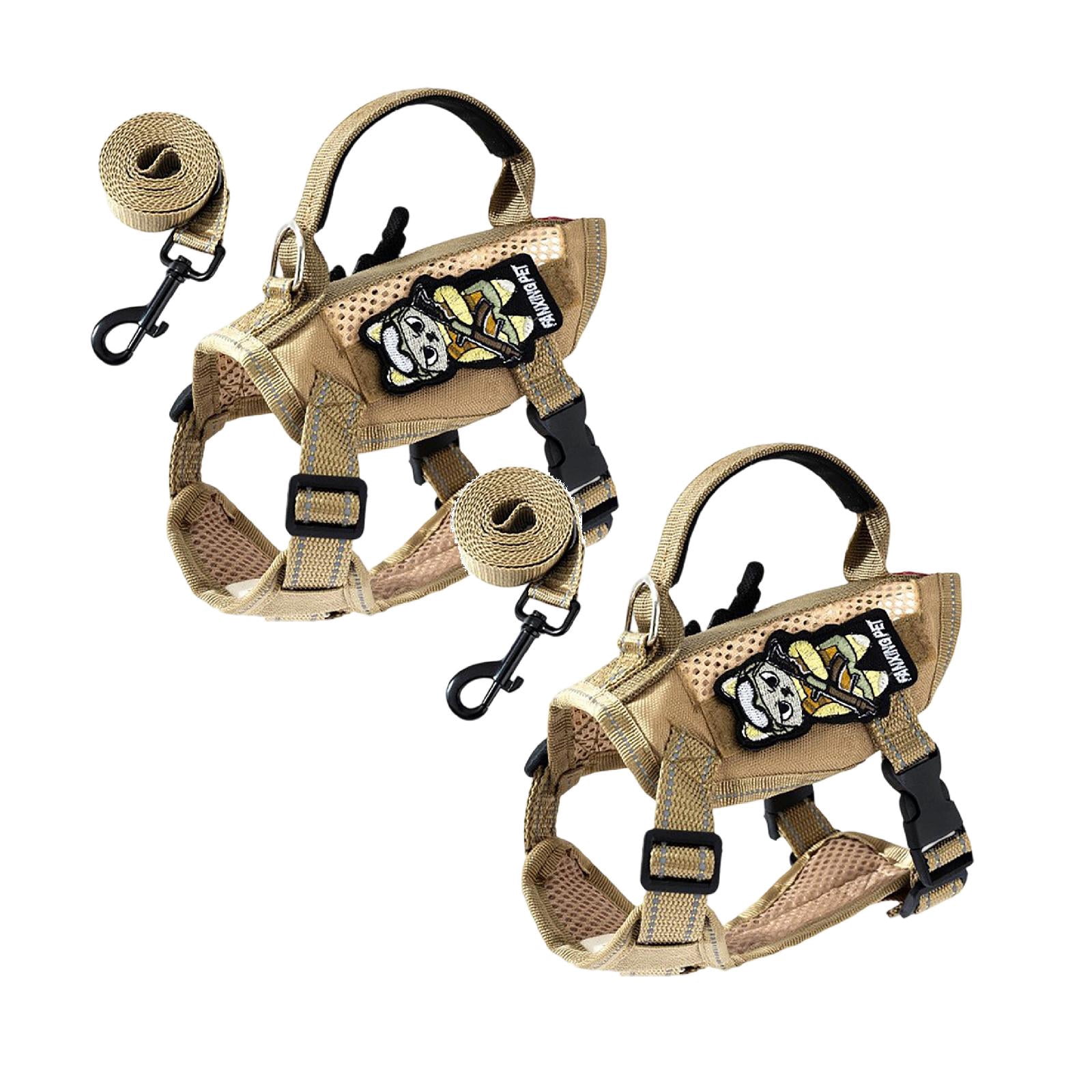 2PCS Pet Vest Chest Strap For Dogs And Cats Lightweight Escape Proof No ...