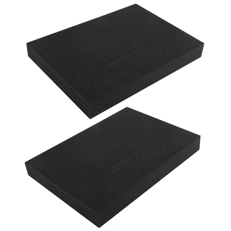 2PCS Pick Apart Foam for Toolbox Pre-Cutting Foam Insert High Density ...