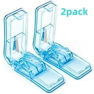 Equate Pill Cutter with Safety Shield and Magnifier, Plastic HSA/FSA ...