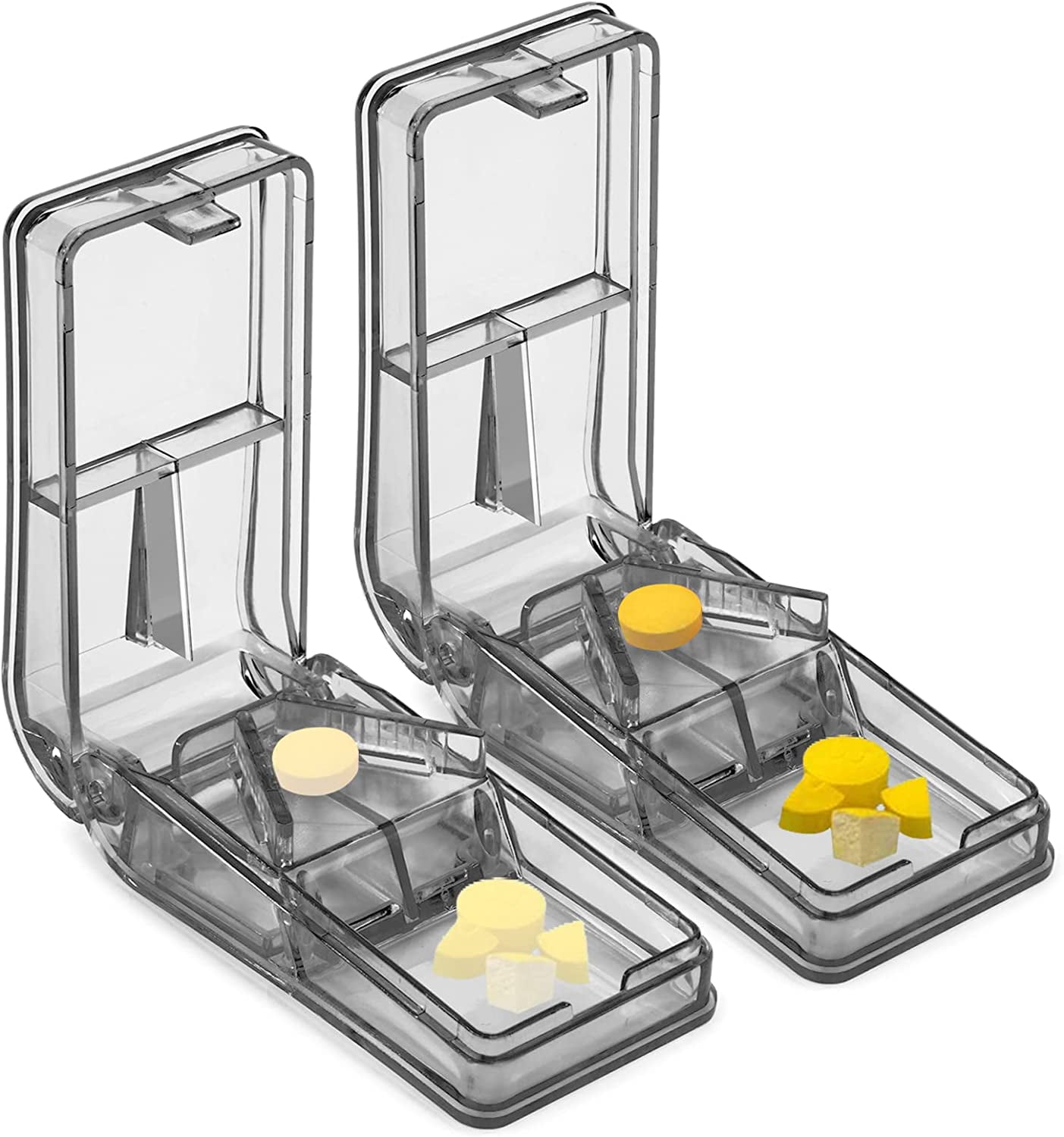 2PCS Pill Cutter for Small or Large Pills - The Best Multiple Pill ...