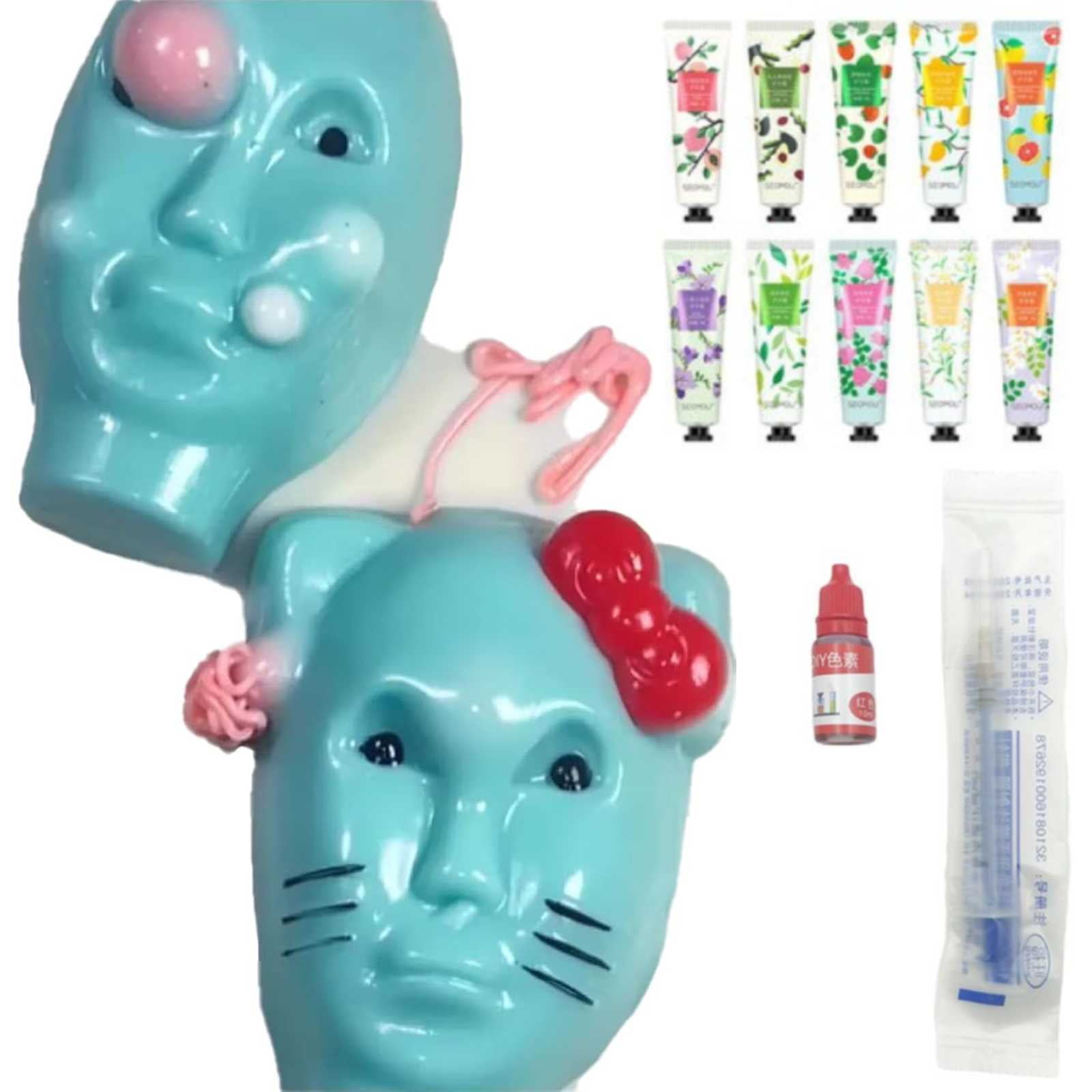 2PCS Pimple Popping Toy, Weird Alien Pimple Popping Fidget Toy With ...