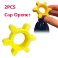 2PCS Plastic Bottle Cap Opener – 2.94cm Cap Remover Tool for Tight Lids ...
