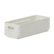 Plastic Storage Basket,Shelf Basket Storage Bin for Home Office ...