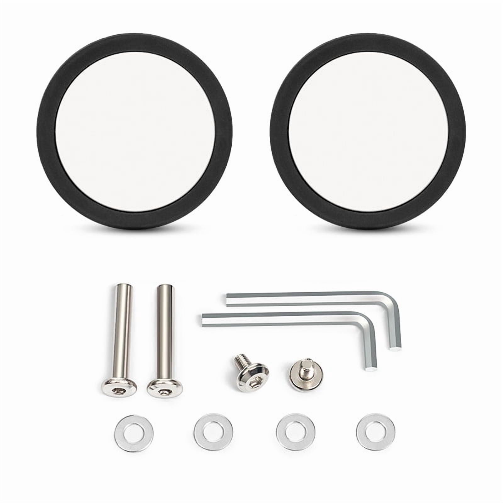 2PCS Plastic Suitcase Replacement Rollers Quiet Wheels Easy Install ...