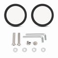 2PCS Plastic Suitcase Replacement Rollers Quiet Wheels Easy Install ...