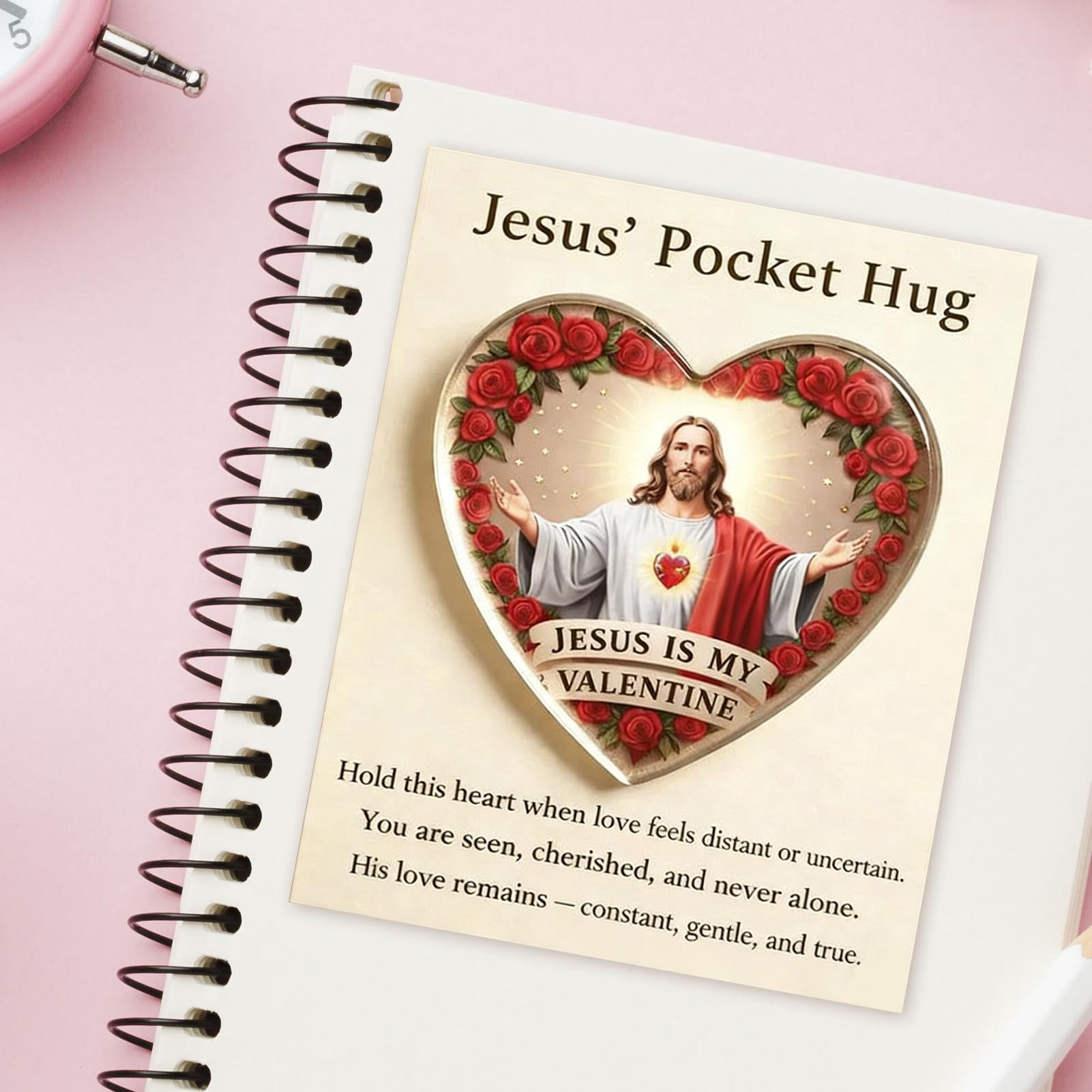 2PCS Pocket Cards - Easter Pocket Hug Card Pocket Tokens, Inspirational ...