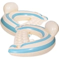 2PCS Pool Swim Ring Inflatable Pool Floats Water Fun Large Adult ...