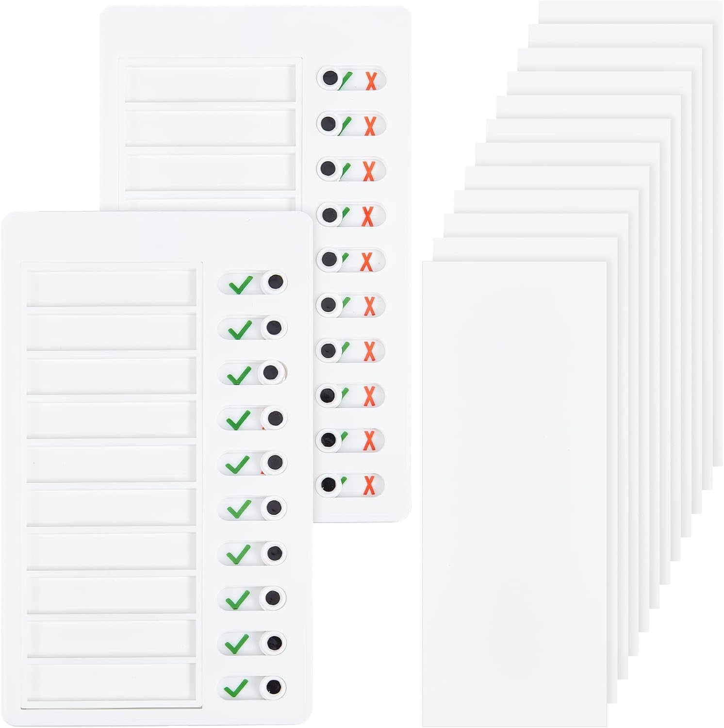 2PCS Portable Chore Chart Memo Boards to Do List Board Daily Schedule Planner My Chores ...