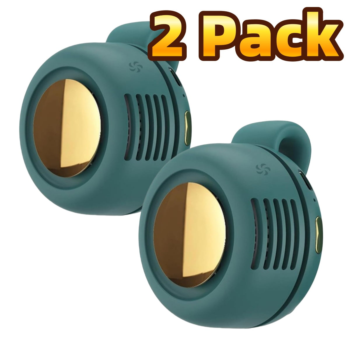 2PCS Portable Silent Mini Bladeless Fan Clip On, Mini Fan With Clip ...