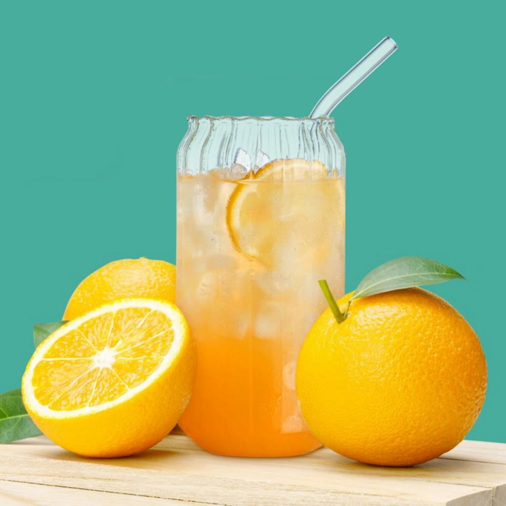 2PCS Premium Highball Glass Set - Elegant Glasses Tall Drinking Water ...