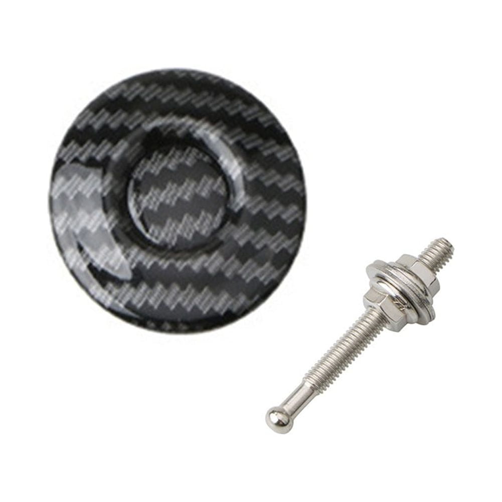2Pcs Push Button Release Hood Bonnet Pins Lock Clip Car Bumper Kit ...