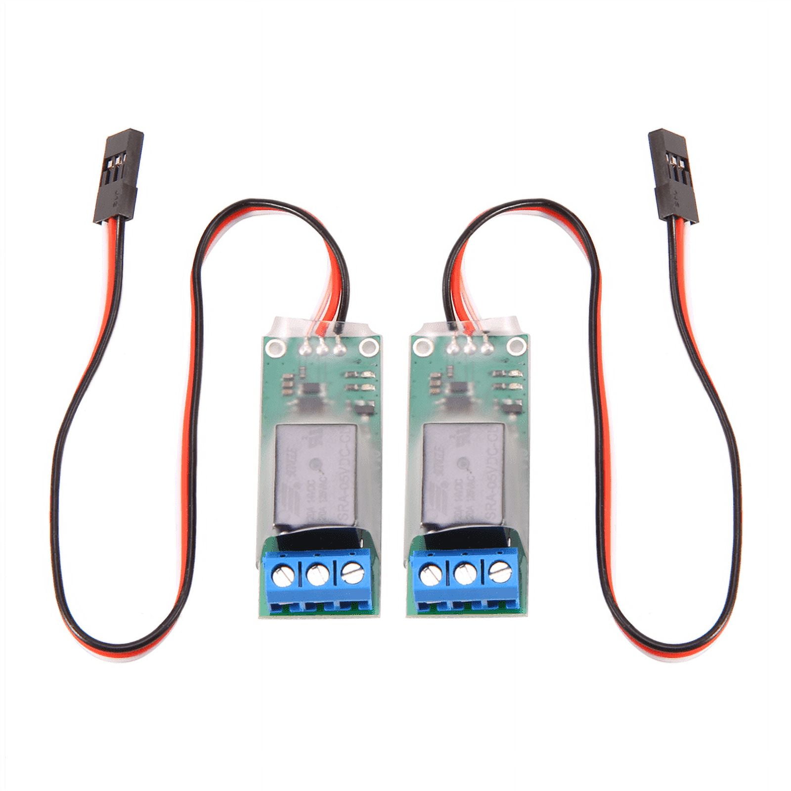 2pcs Rc Pwm Electronic Relay Switch For Rc Airplane Diy Model