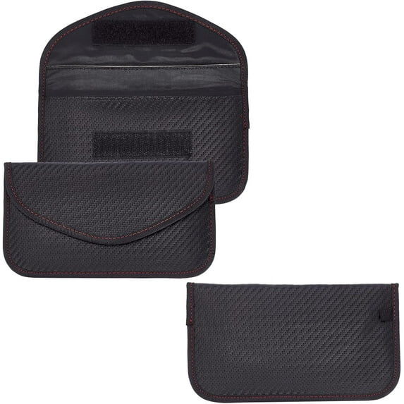 2PCS RFID Signal Blocking Bag Signal Blocking Key Pouch Cage Protector ...