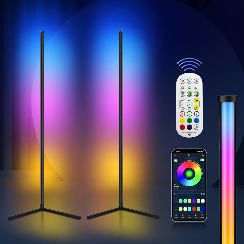 Prysm RGB Color Changing Floor Corner lamp - Walmart.com