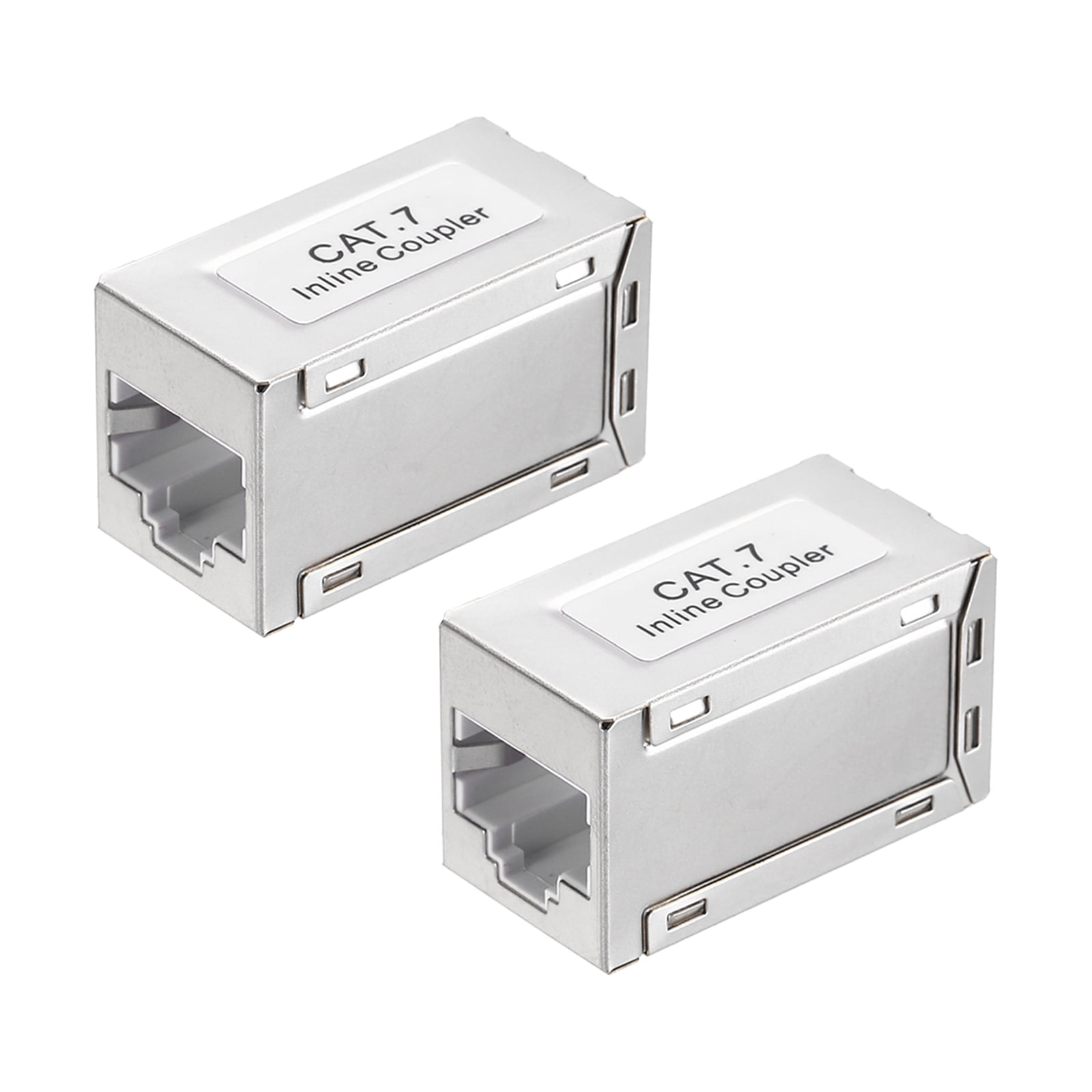 2PCS RJ45 CAT7 Ethernet Coupler, Ethernet Coupler Female to Female in ...
