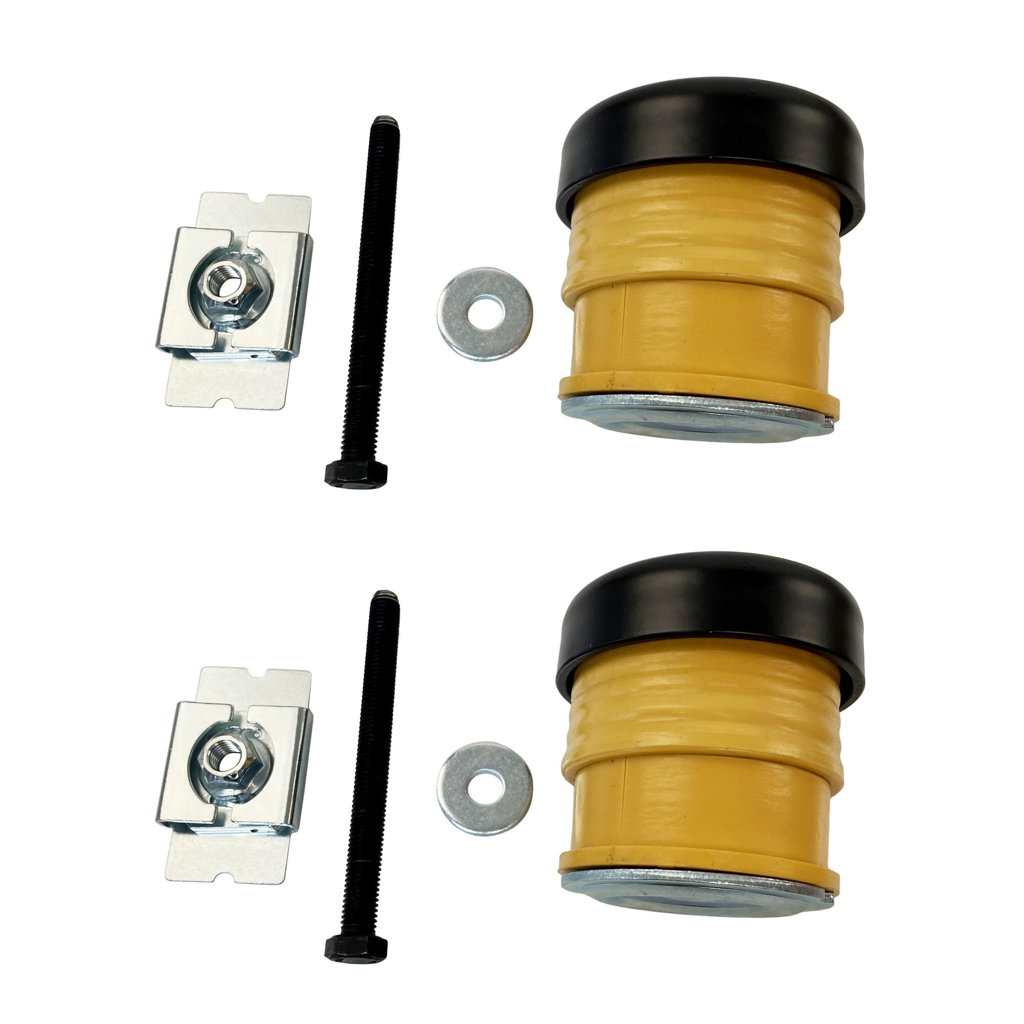 2PCS Radiator Support Body Mount Bushing & Bolt Kit Left Right for Ford ...