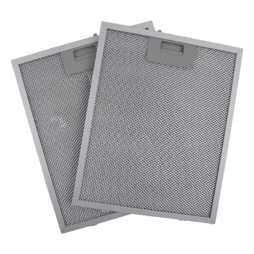 2PCS Range Hood Filter Mesh Metal Mesh Range Hood Exhaust Filter ...