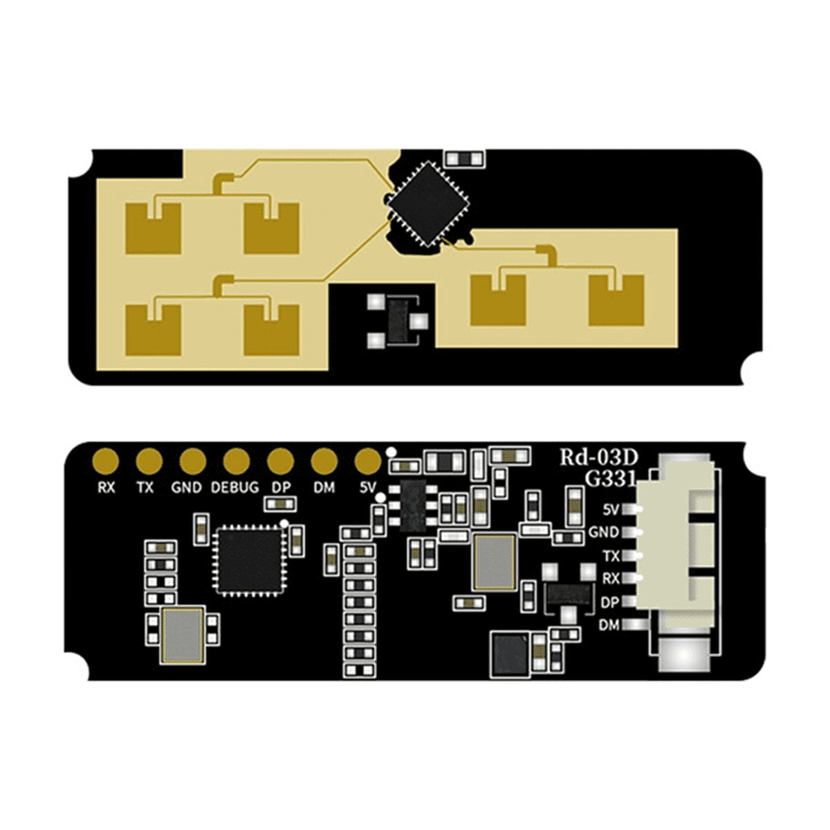 2PCS Rd-03D Rd-03 24GHZ Radar Module Multi-Target Human Motion ...