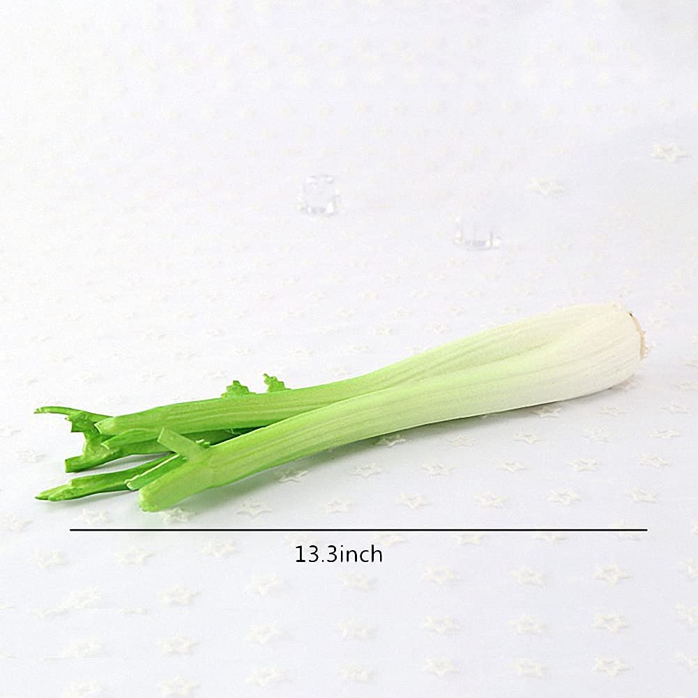 2PCS Realistic Artificial Fake Vegetables Lifelike Simulation ...