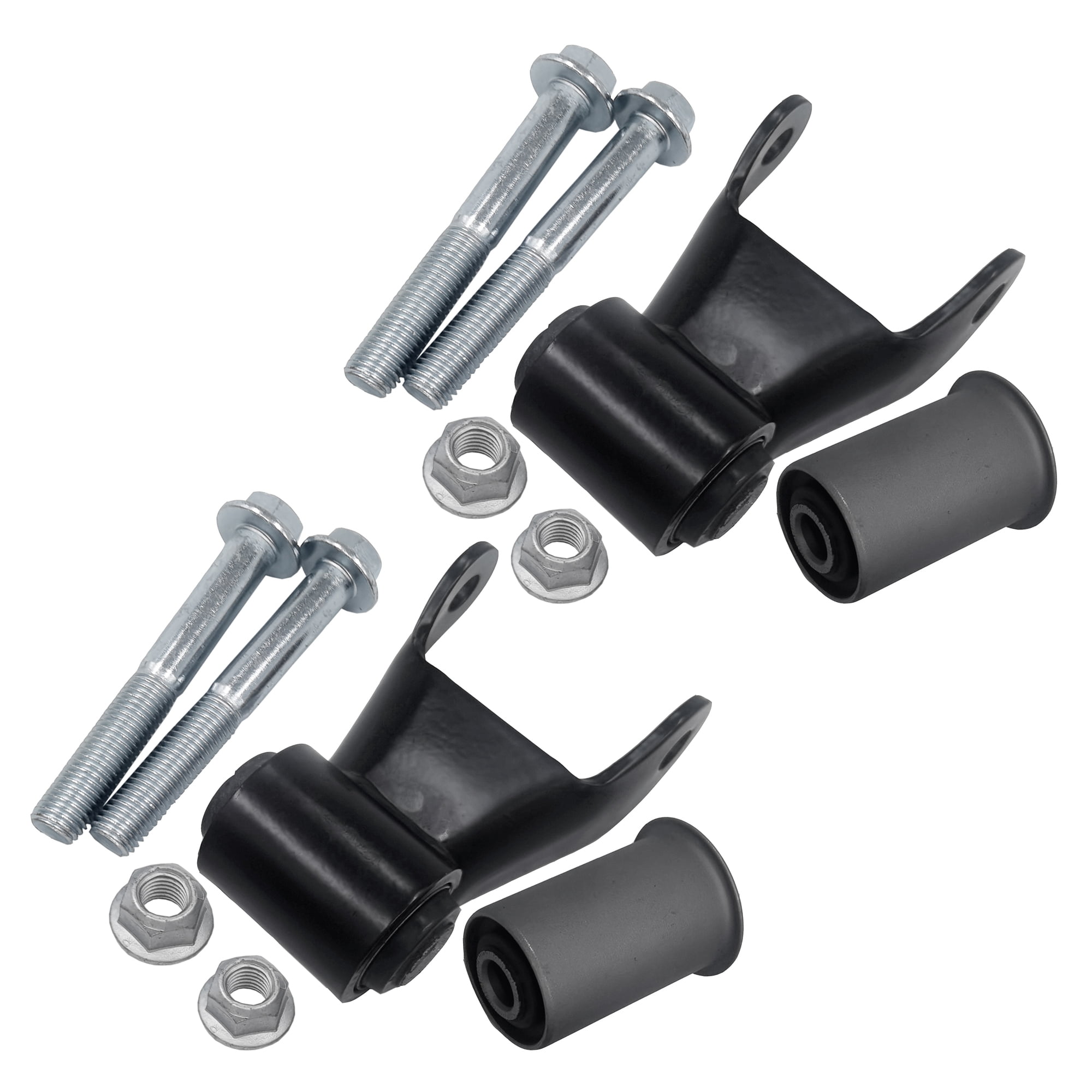 2PCS Rear Leaf Spring Shackle Bracket Repair Kit For Cadillac Escalade ...