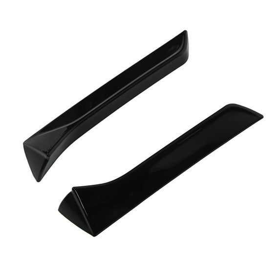 2PCS Rear Window Side Splitter Wing Exterior Trim Left Right ...