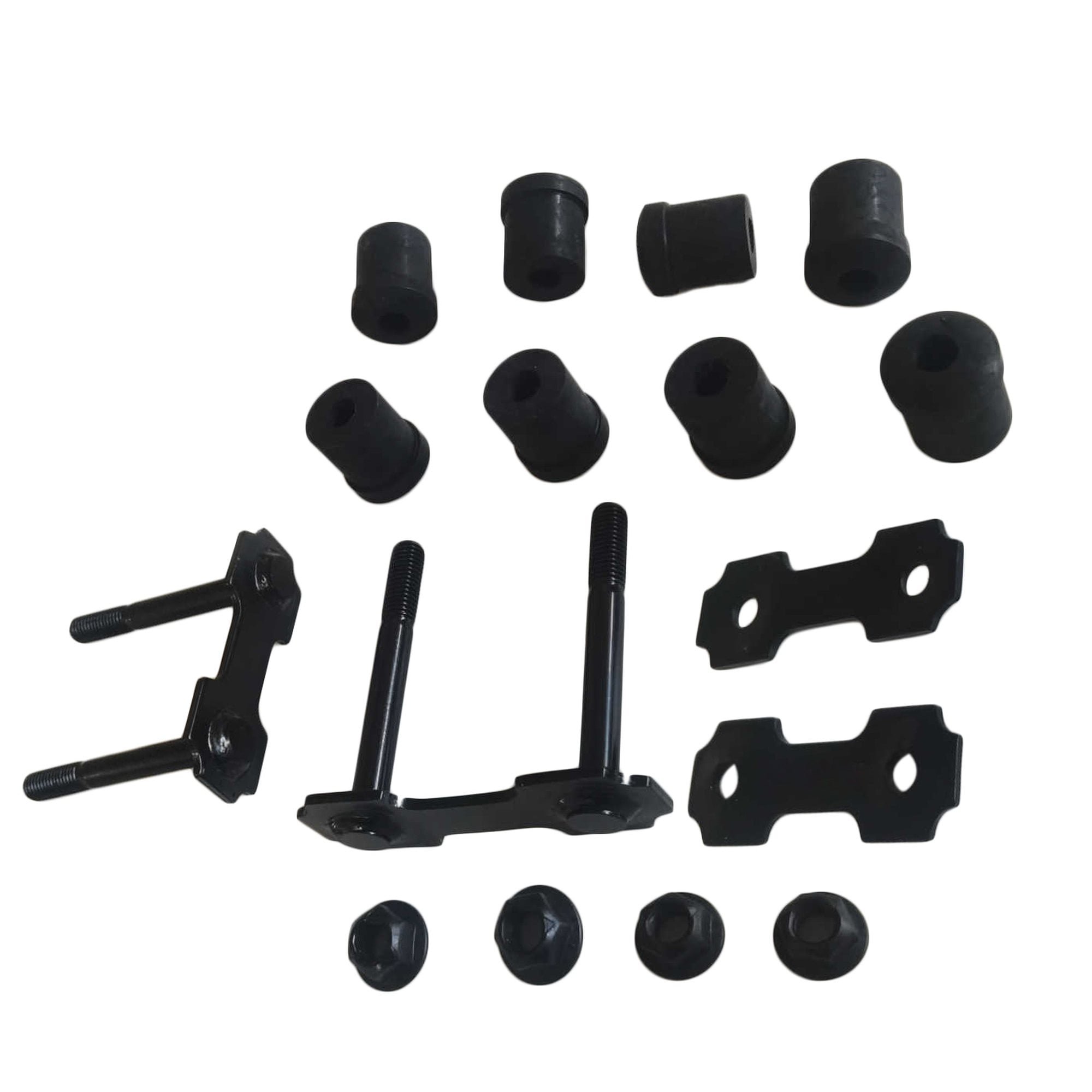 2PCS Rear left & right Leaf Spring Shackle Kit Pair For Ford Mustang ...